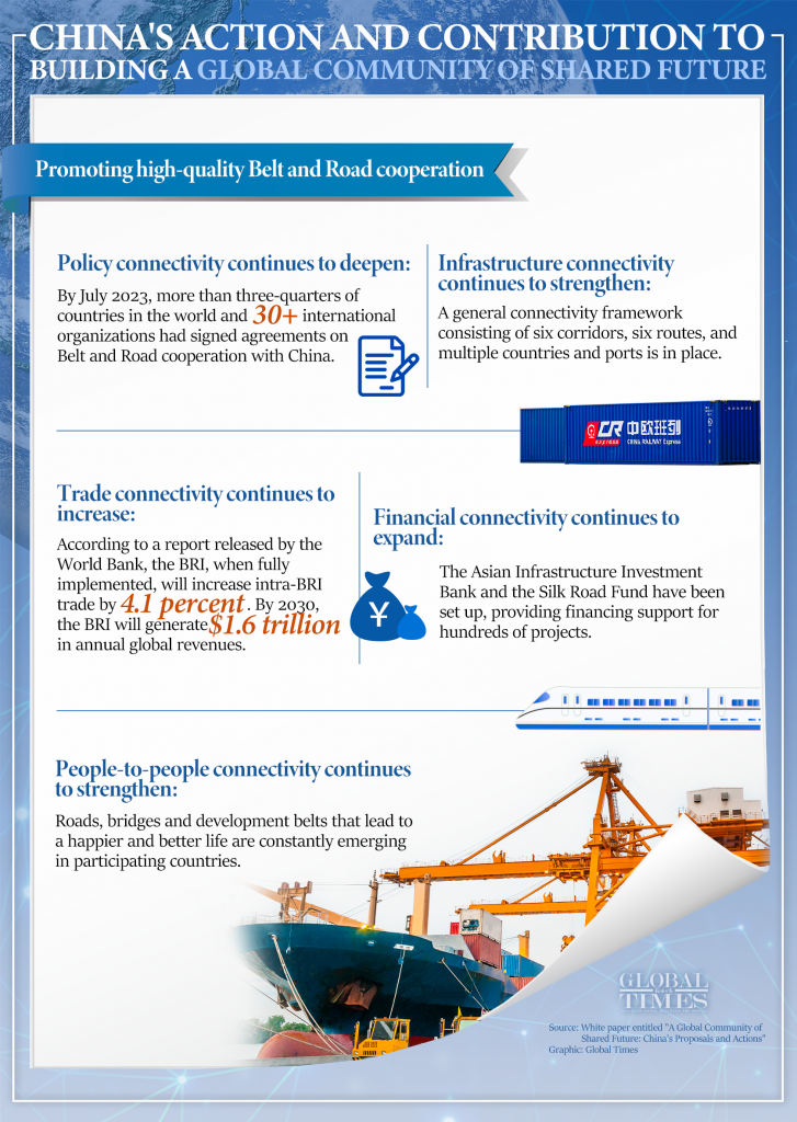 China's action on and contribution to building global community of ...